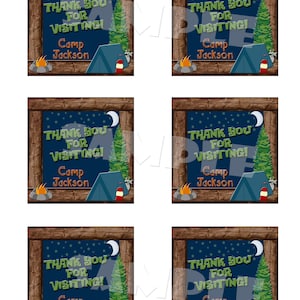 CAMPING PARTY DECORATIONS, Camping Birthday Package, Camp in Party ...