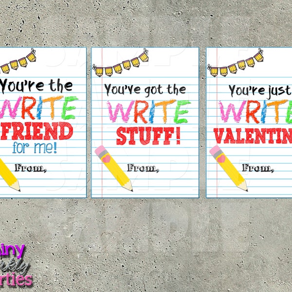Classroom Valentines - Etsy