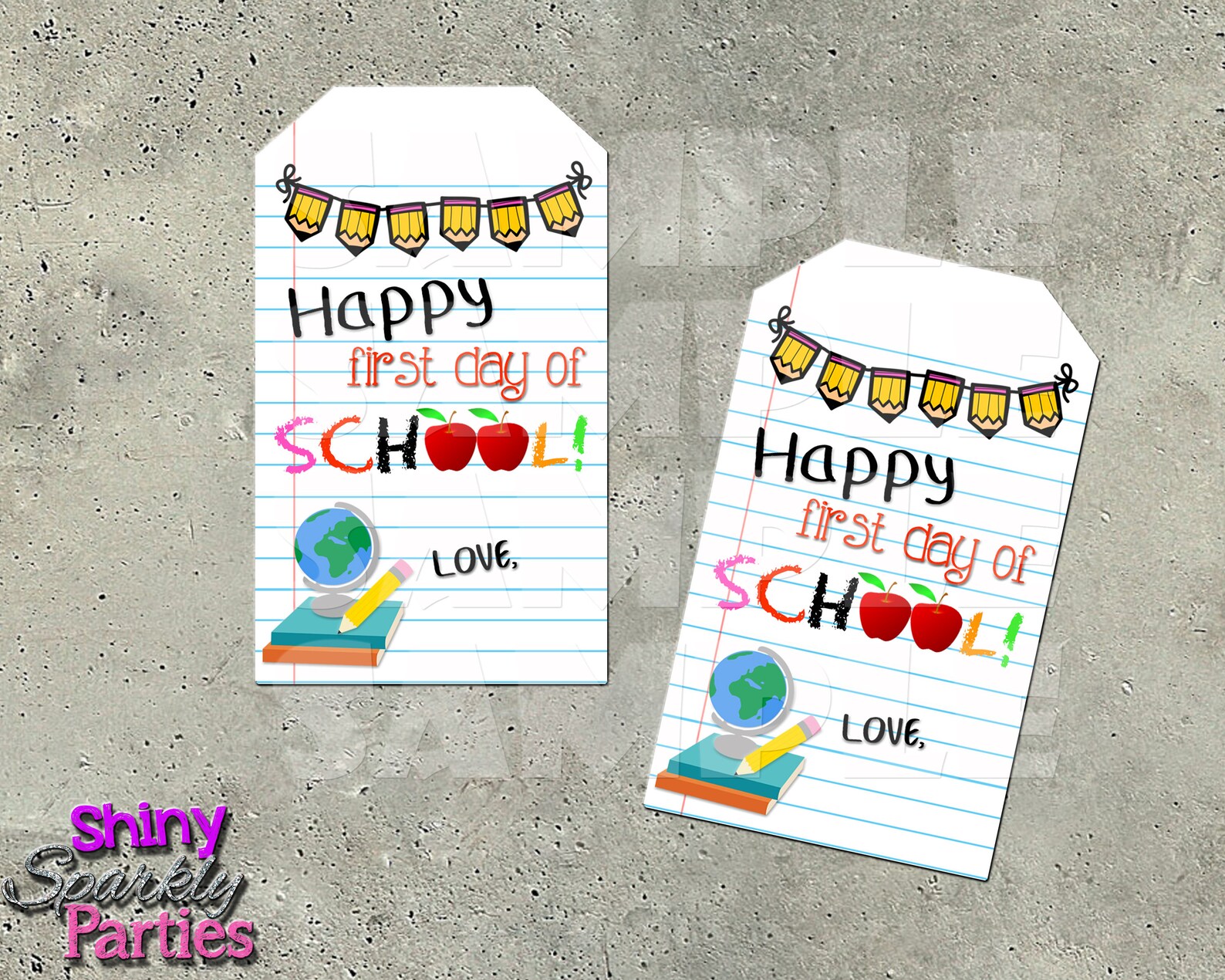 BACK to SCHOOL TEACHER Tags Welcome Back to School Tag Happy - Etsy