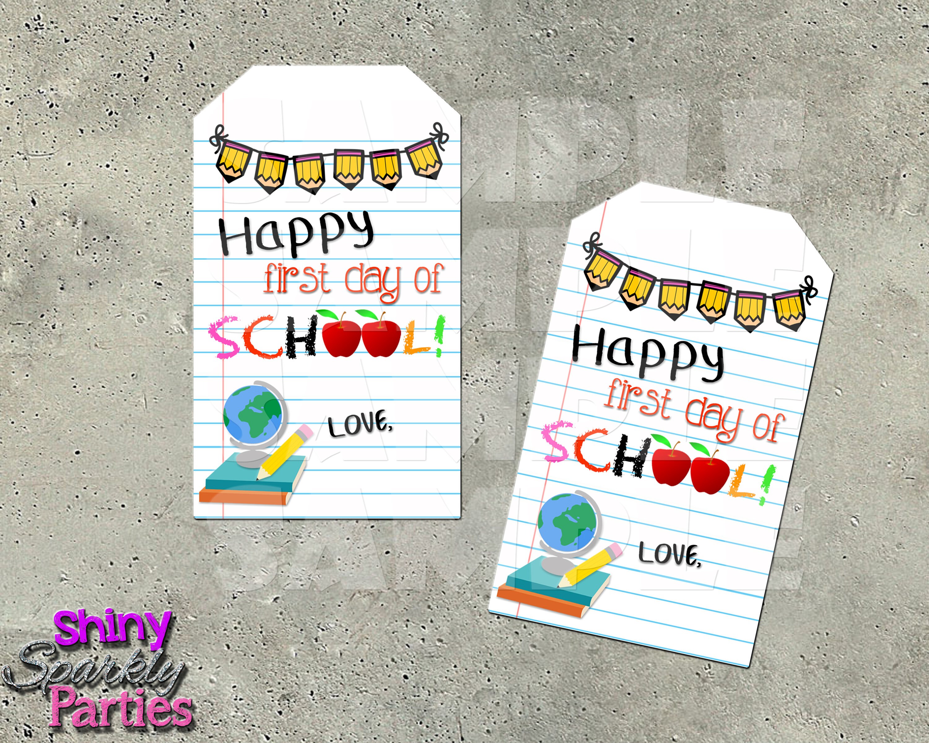 BACK To SCHOOL TEACHER Tags Welcome Back To School Tag Happy | Etsy