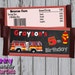 FIRETRUCK CANDY Bar WRAPPERS, Firefighter Birthday Party, Fireman Candy ...