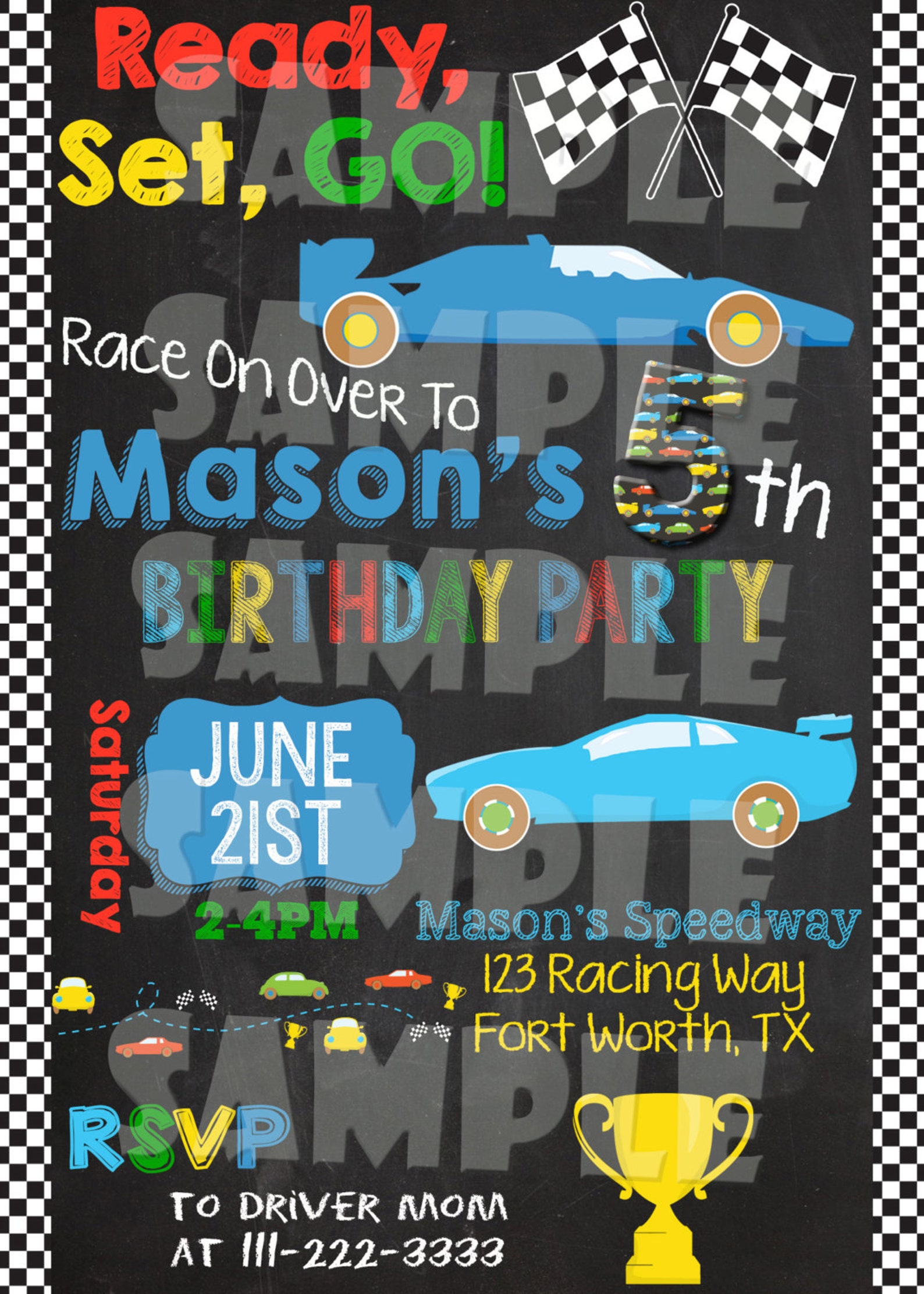 RACE CAR BIRTHDAY Party Package Racing Party Decorations - Etsy
