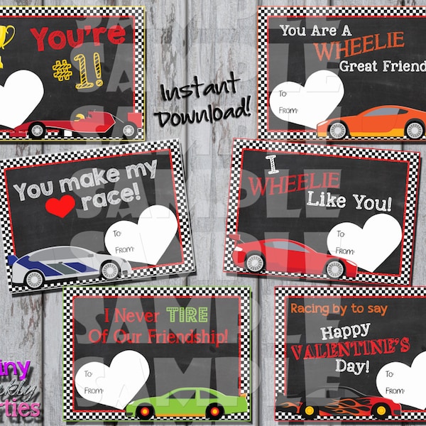Car Valentine - Etsy