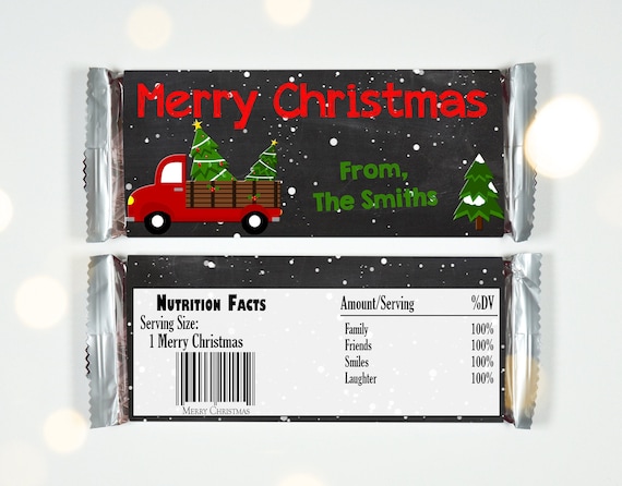 Religious Christmas Diy Candy Bar Wrappers