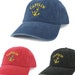 CAPTAIN ANCHOR Logo Embroidered Pigment Dyed 100% Cotton Cap - 3 Colors ...
