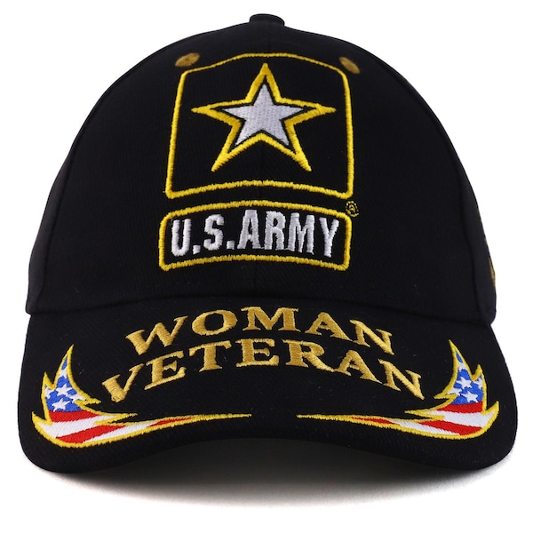 Army Woman Veteran Cap - Etsy Army Woman Veteran Cap - Etsy