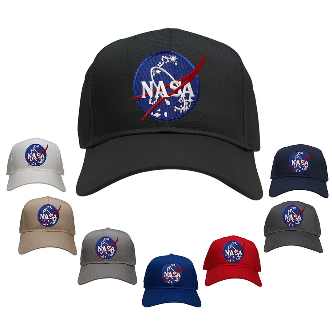 NASA Space Insignia Embroidered Iron on Logo Patch Snapback Cap 27-079 ...