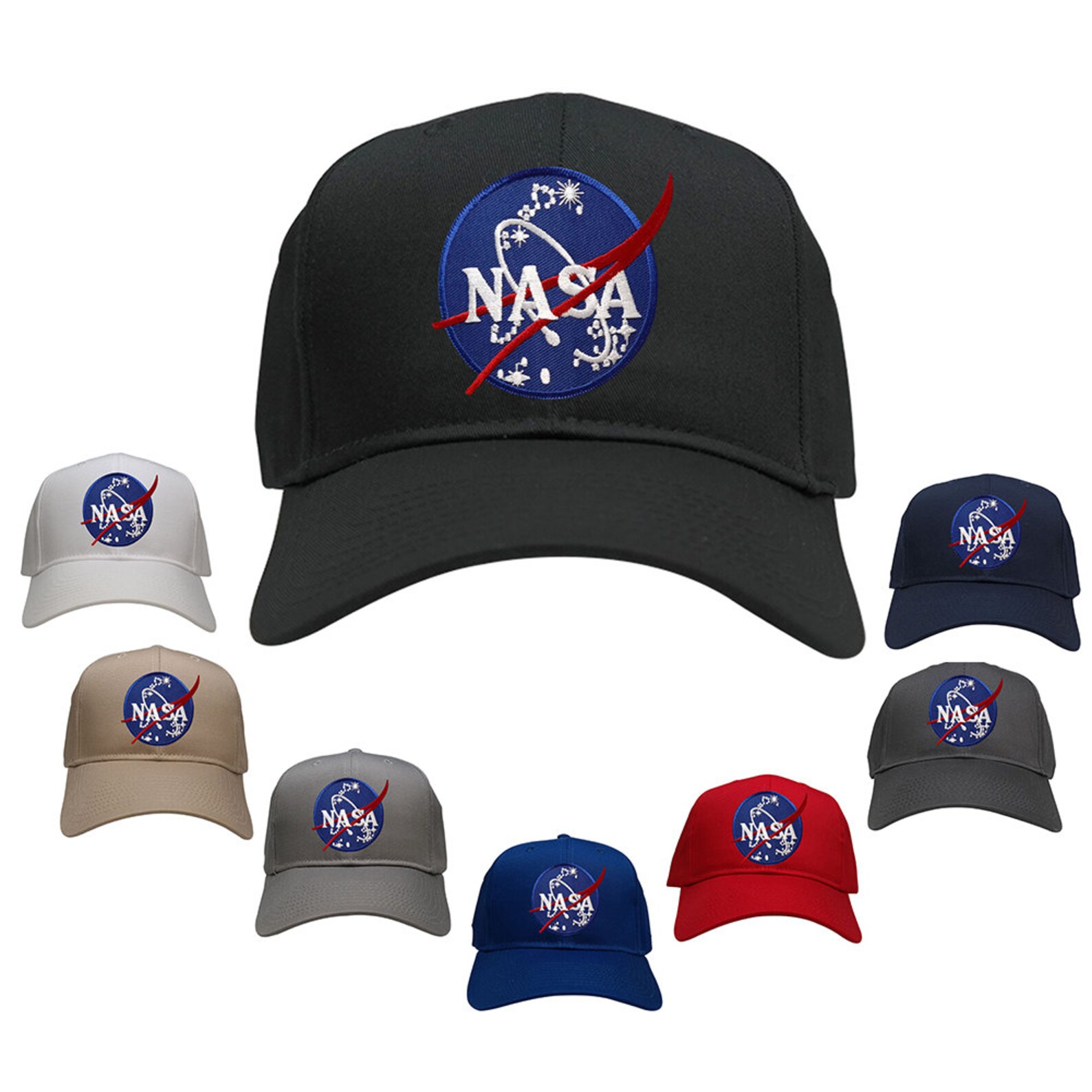 NASA Space Insignia Embroidered Iron on Logo Patch Snapback | Etsy