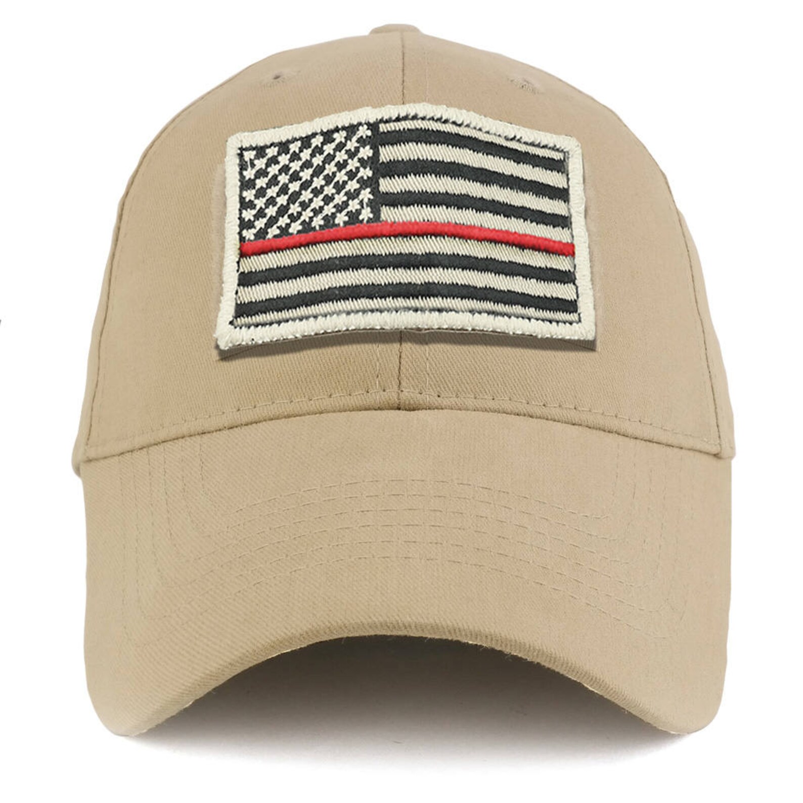 Usa Stone Thin Red Flag Tactical Patch Cotton Adjustable Baseball Cap ...