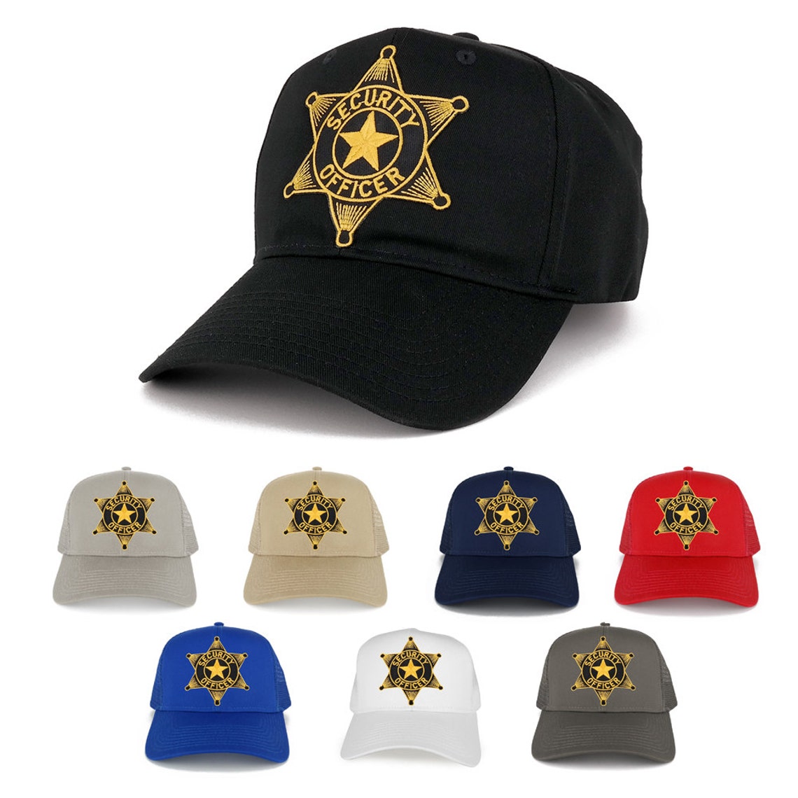 Security Officer Star Embroidered Iron on Patch Adjustable | Etsy