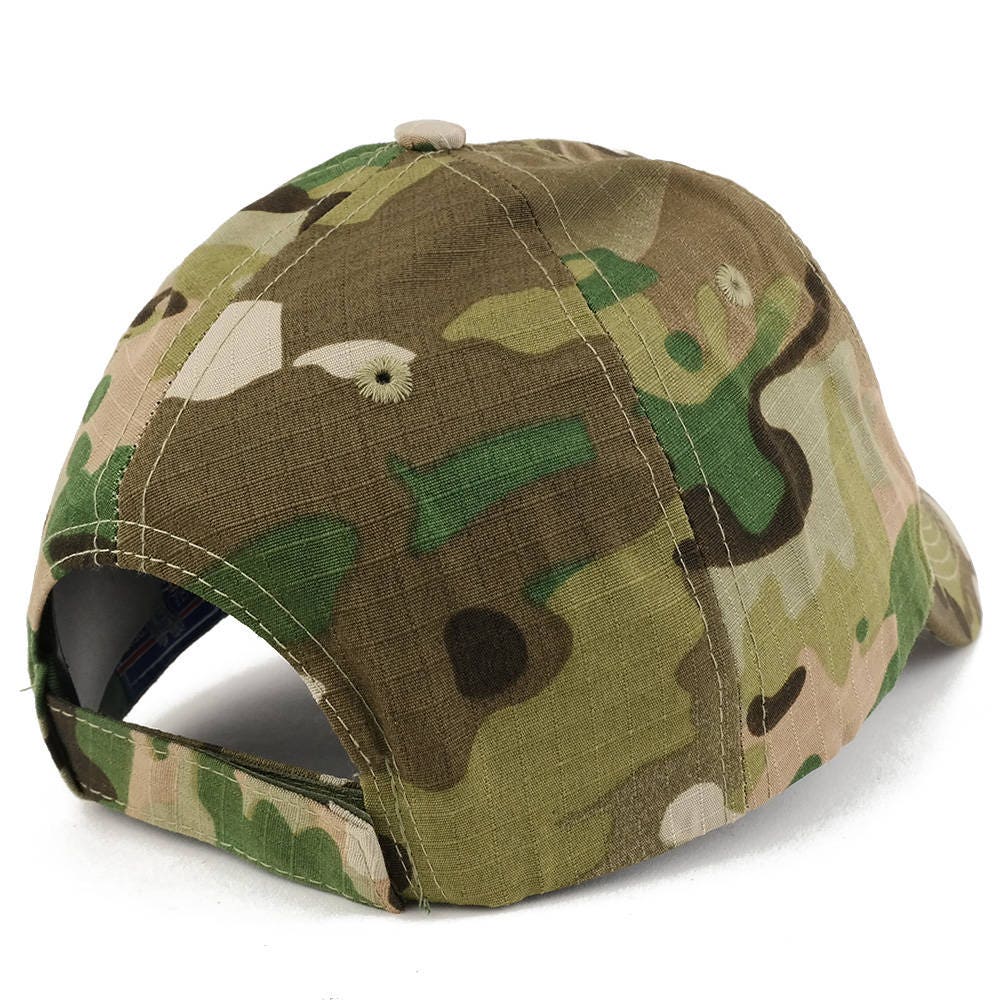 USA Grey Flag Tactical Patch Cotton Adjustable Baseball Cap | Etsy