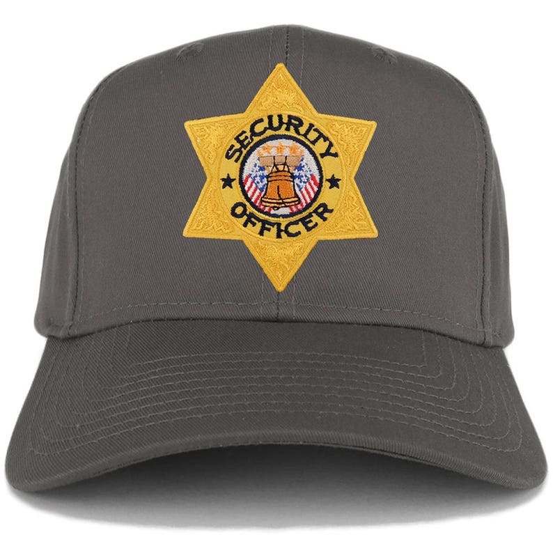 Security Officer Gold Star Badge Embroidered Iron on Patch | Etsy