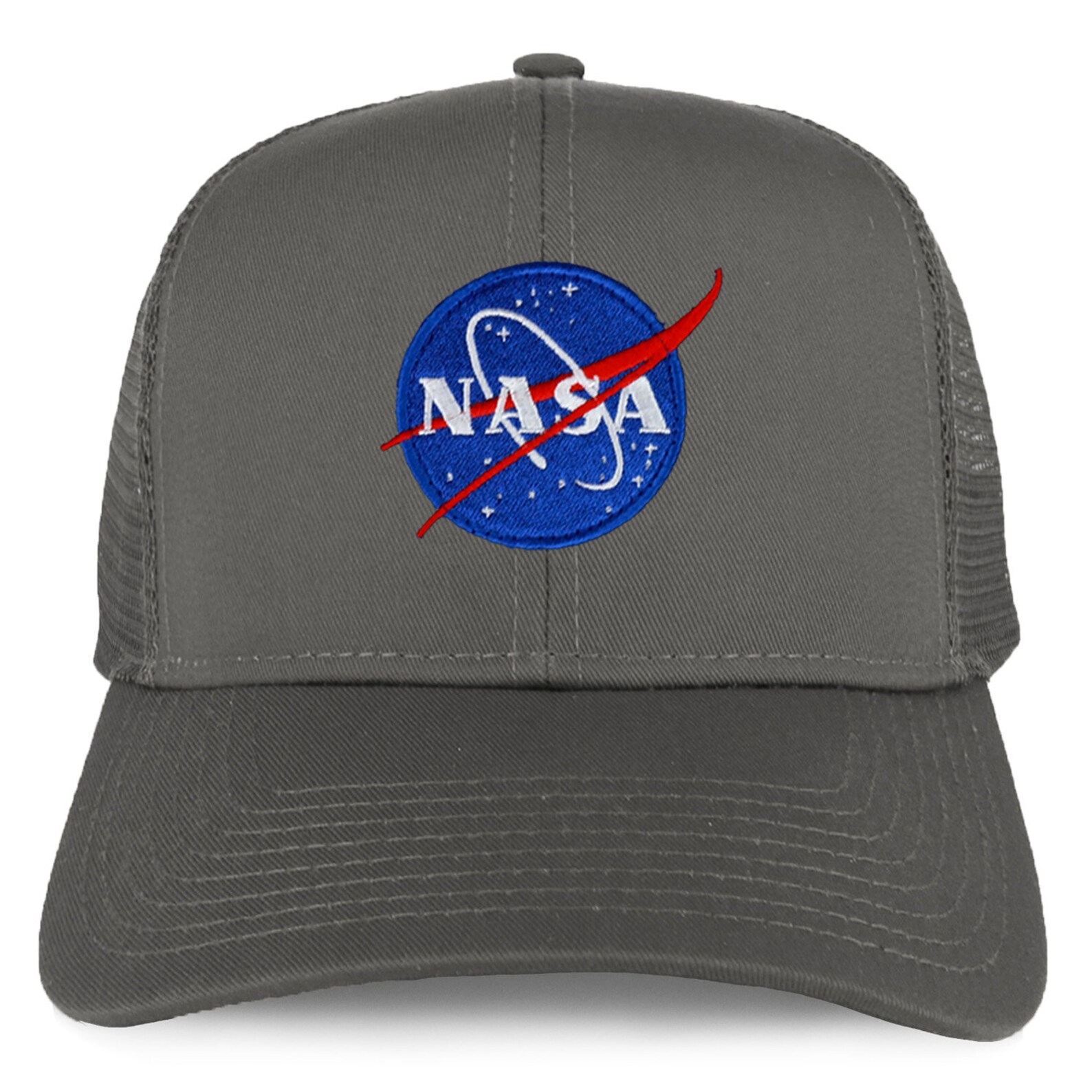XXL Oversize Nasa Small Insignia Logo Patch Mesh Back Trucker - Etsy