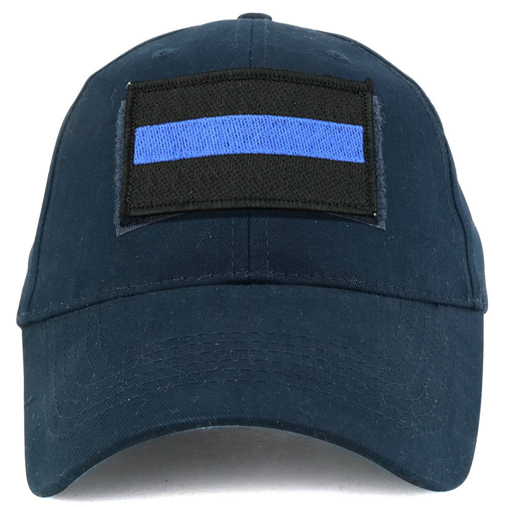 One Thin Blue Line Tactical Patch Cotton Adjustable Baseball | Etsy