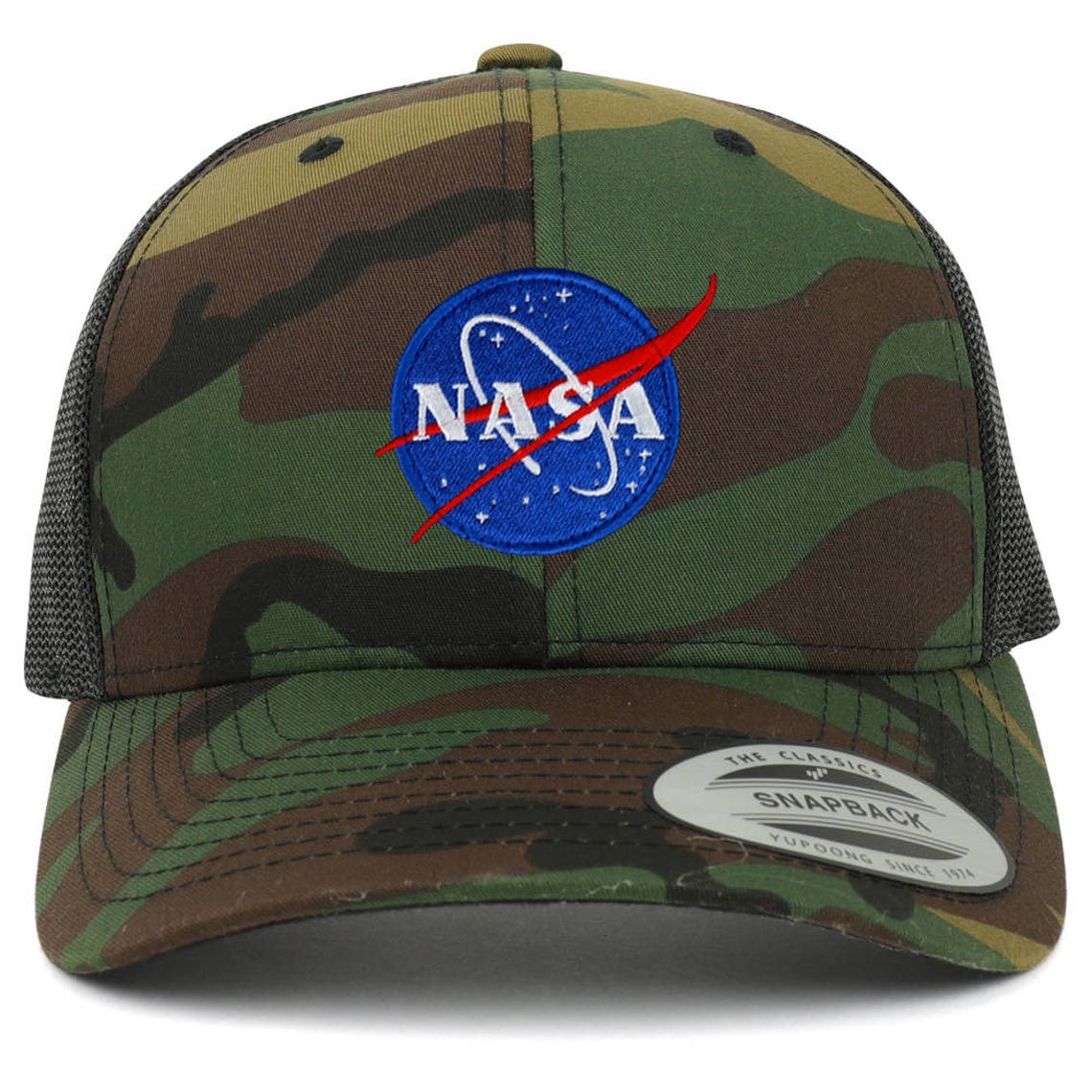 Small NASA Insignia Embroidered Patch Emblem Snapback Mesh | Etsy