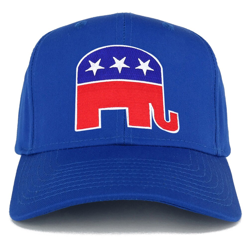 Republican Elephant Patch Structured Baseball Cap - Etsy