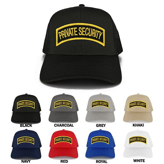 Private Security Tab Embroidered Iron on Patch Adjustable - Etsy