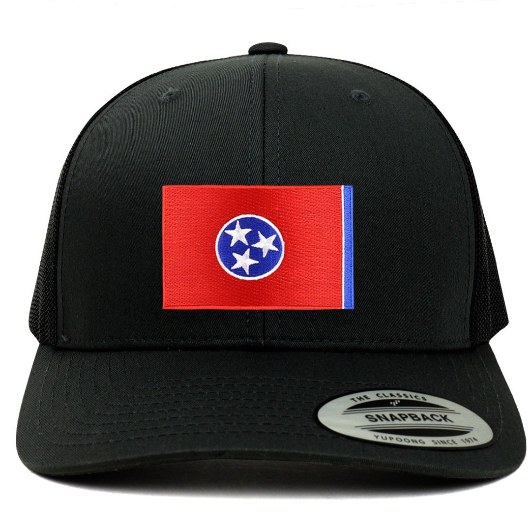 Oversize XXL New Tennessee State Flag Patch Retro Trucker Mesh Cap - Etsy