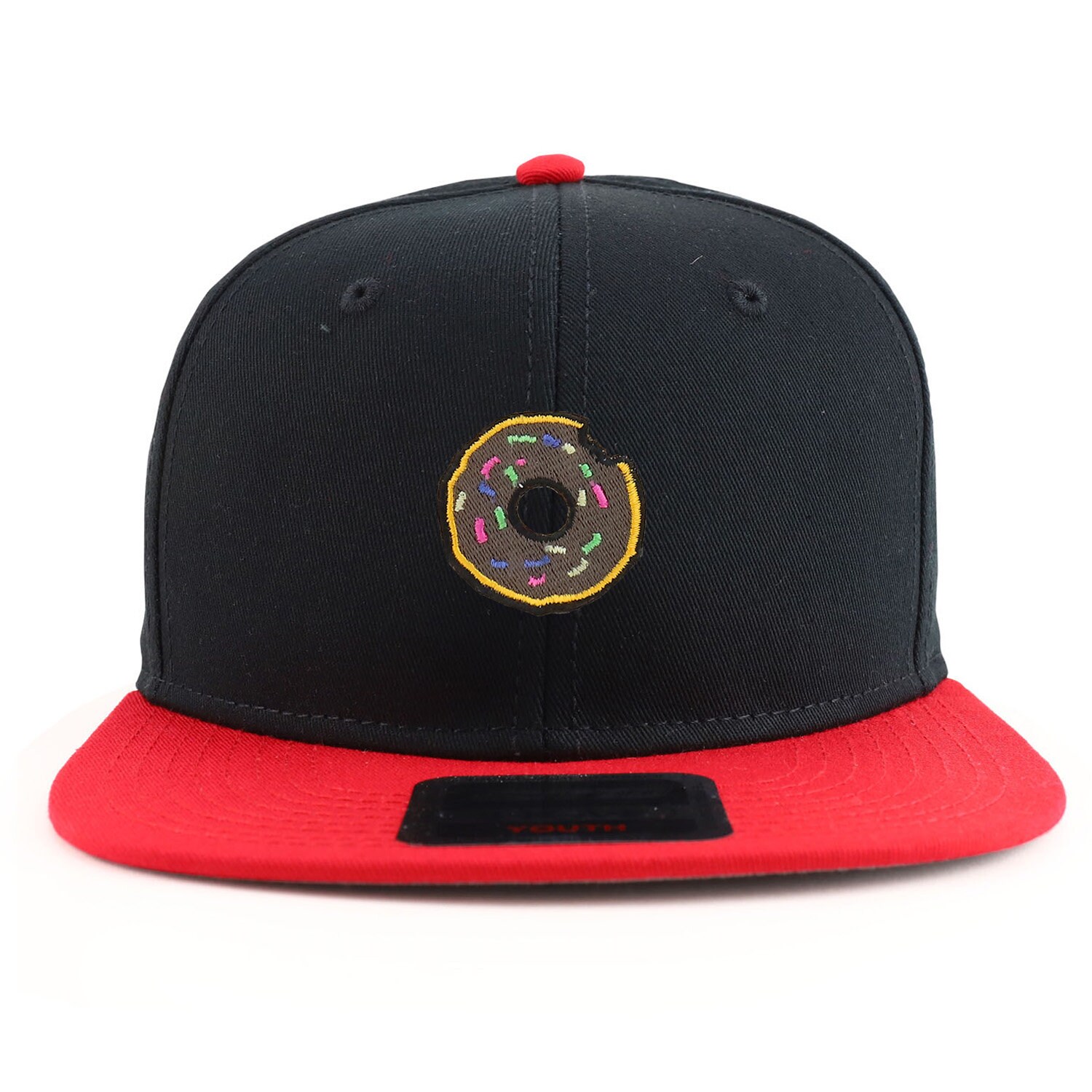Donut Patch Youth Size Superior Cotton Twill Flatbill Snapback - Etsy