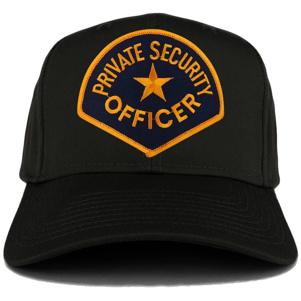 Private Security Officer Large Navy Gold Embroidered Patch - Etsy