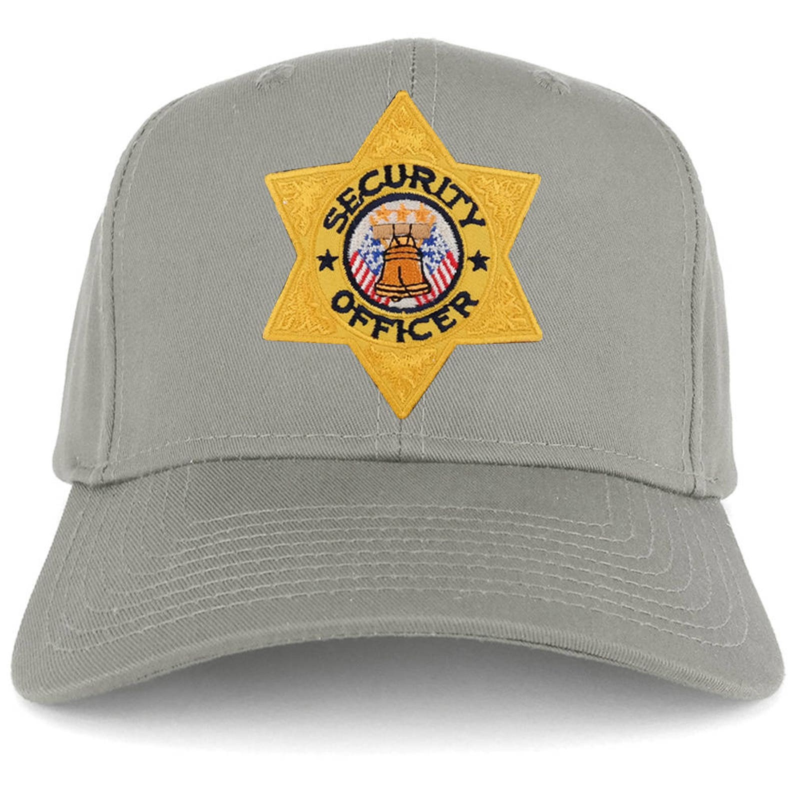 Security Officer Gold Star Badge Embroidered Iron on Patch | Etsy