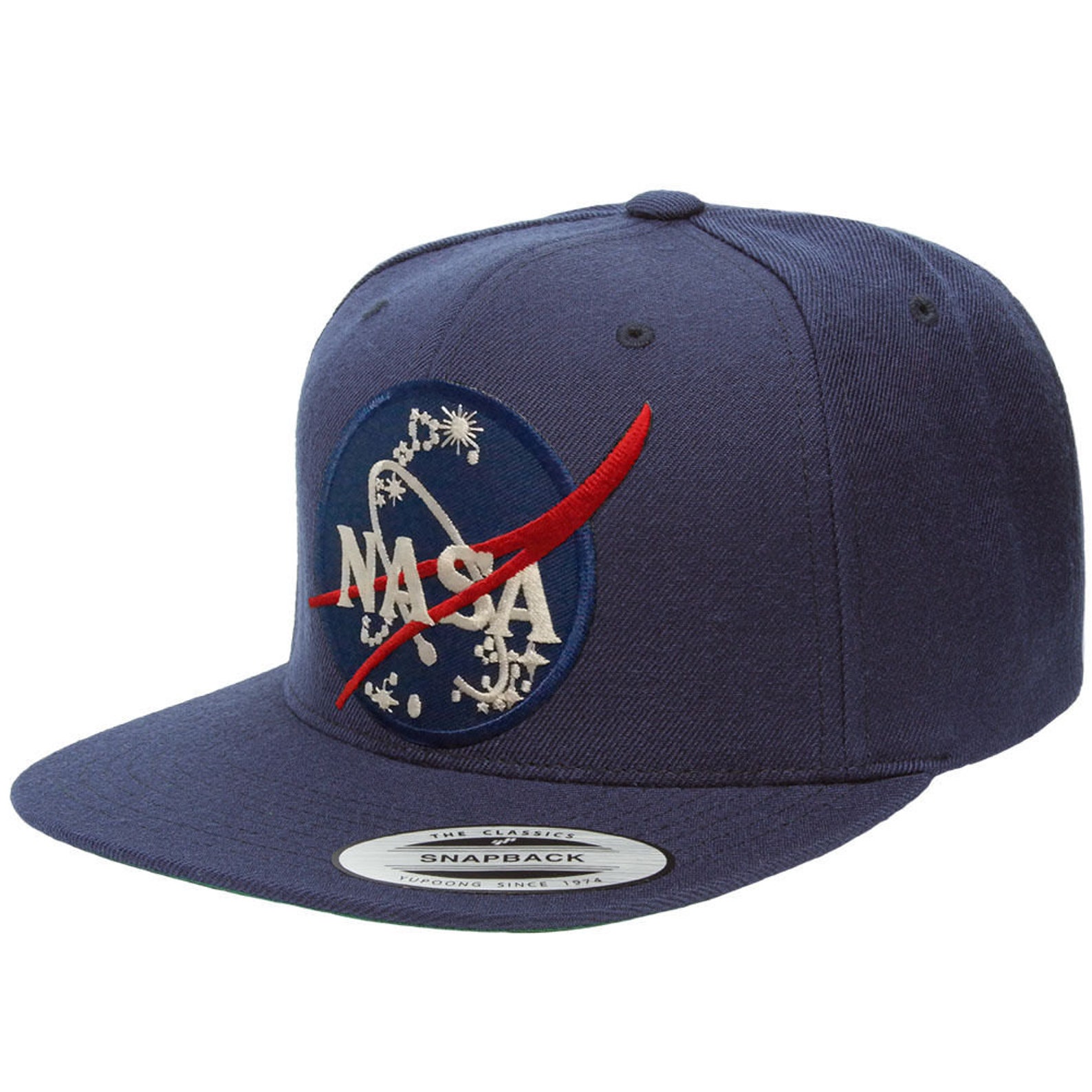 Flexfit Original Premium Classic Snapback With NASA Insignia | Etsy
