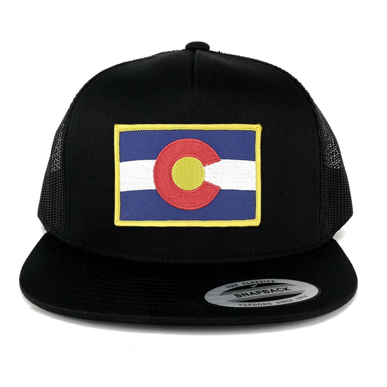 Oversize XXL Colorado State Flag Patch 5 Panel Flatbill - Etsy