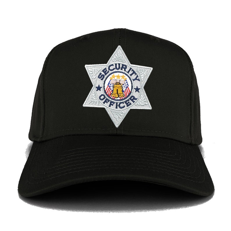 Security Officer Silver Embroidered Iron on Patch Adjustable | Etsy