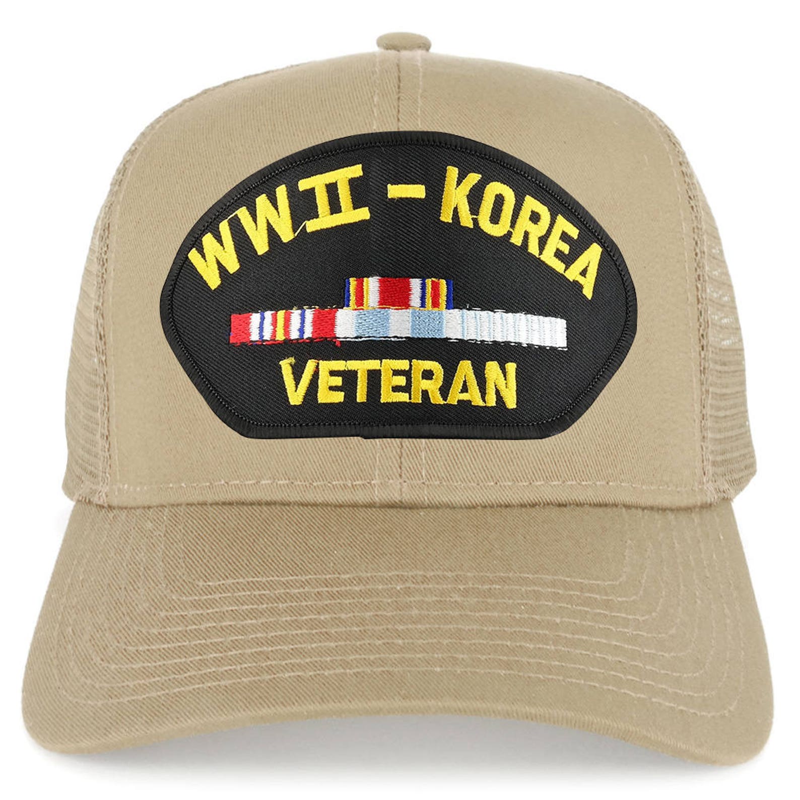Armycrew WW2 to Korea Veteran Embroidered Patch Snapback Mesh - Etsy
