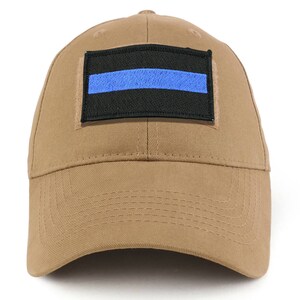 One Thin Blue Line Tactical Patch Cotton Adjustable Baseball Cap (EC-37789) - Etsy