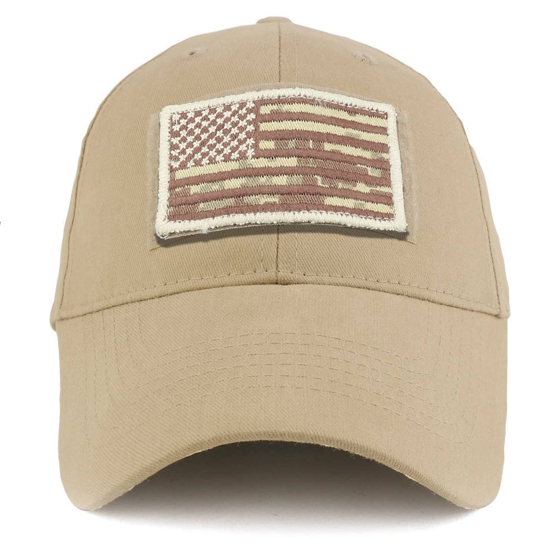USA Desert Digital Flag Tactical Patch Cotton Adjustable Baseball Cap ...