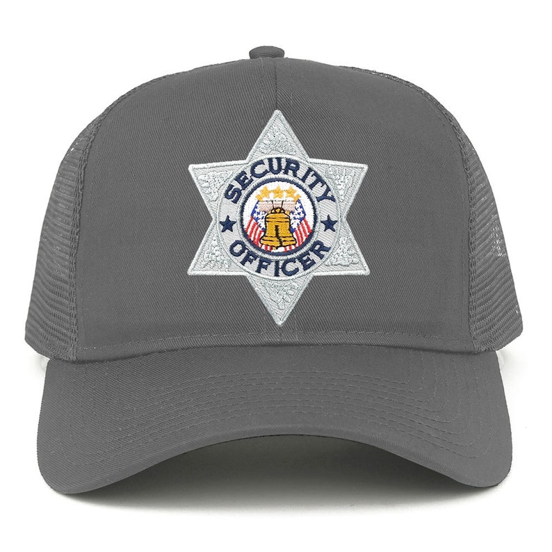 Security Officer Silver Embroidered Iron on Patch Adjustable | Etsy