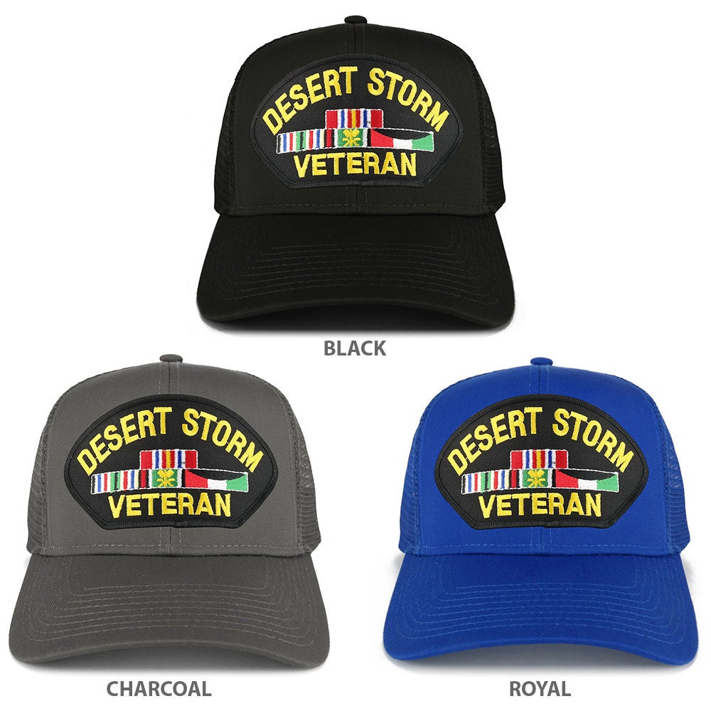 XXL Oversize Desert Storm Veteran Large Patch Mesh Back - Etsy