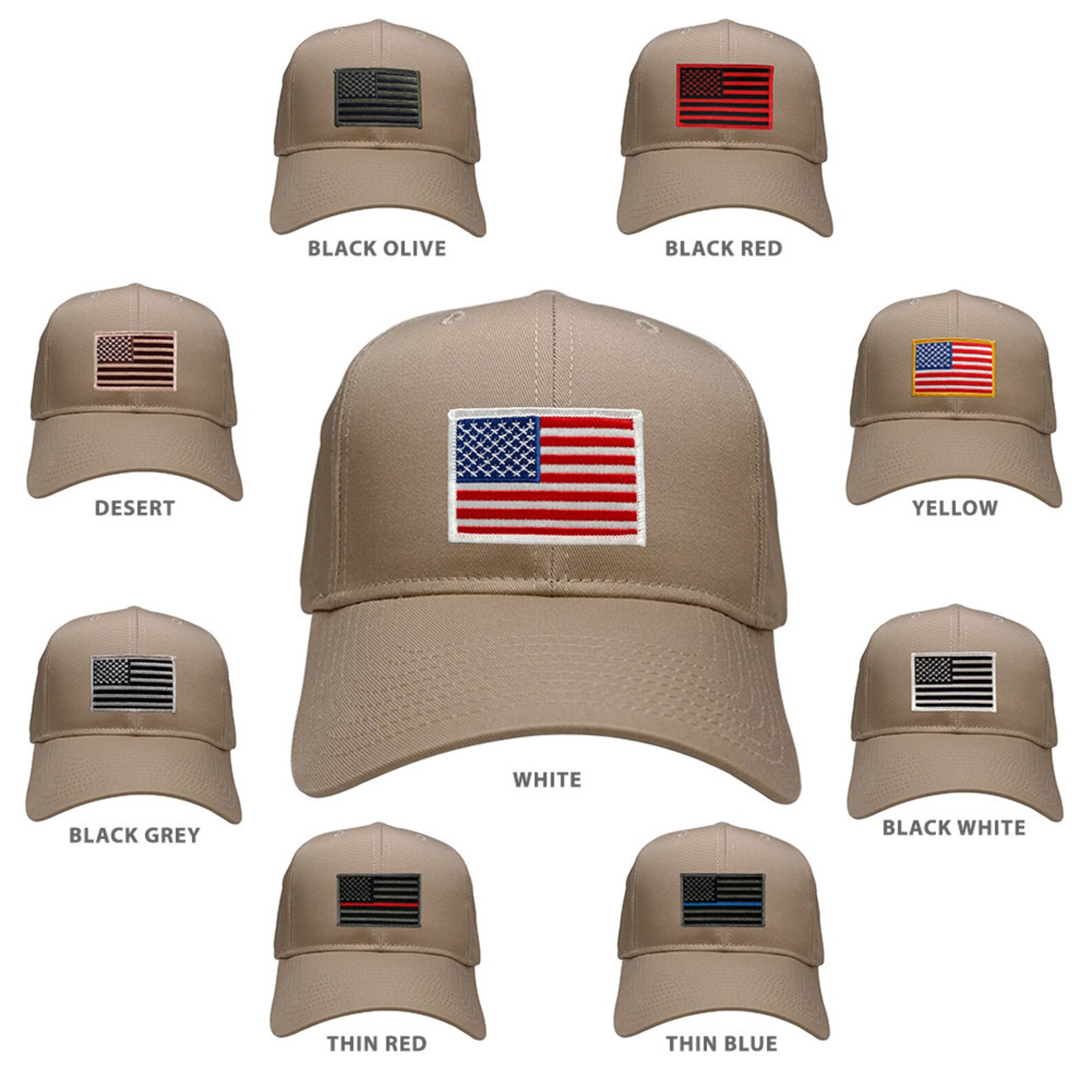 USA American Flag Logo Embroidered Iron on Patch Snap Back Cap - Etsy