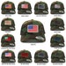 American Flag Patch Snapback Trucker Mesh Cap Camo - Etsy