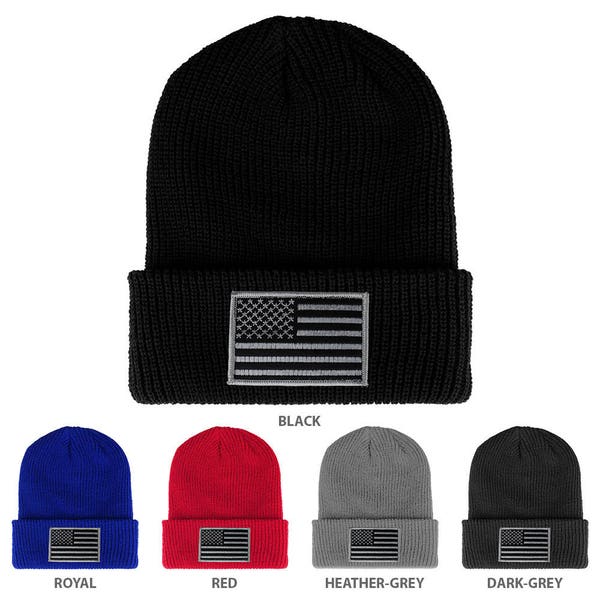 Flag Beanie - Etsy