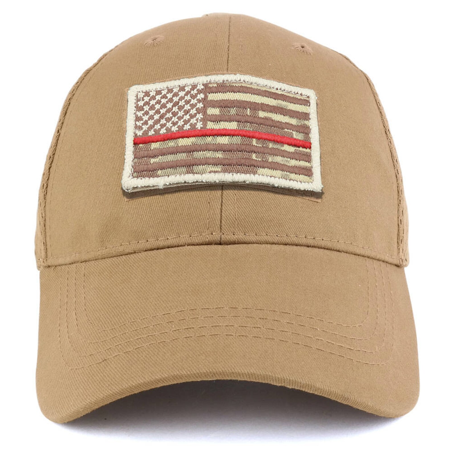 Usa Desert Digital Thin Red Flag Tactical Patch Cotton Adjustable ...