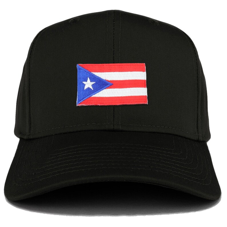 Small Puerto Rico Flag Patch Structured Baseball Cap | Etsy