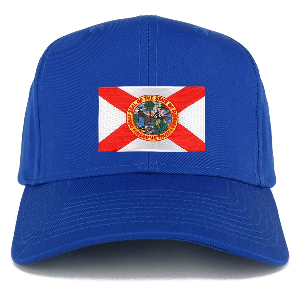 New Florida State Flag Embroidered Patch Adjustable Baseball | Etsy