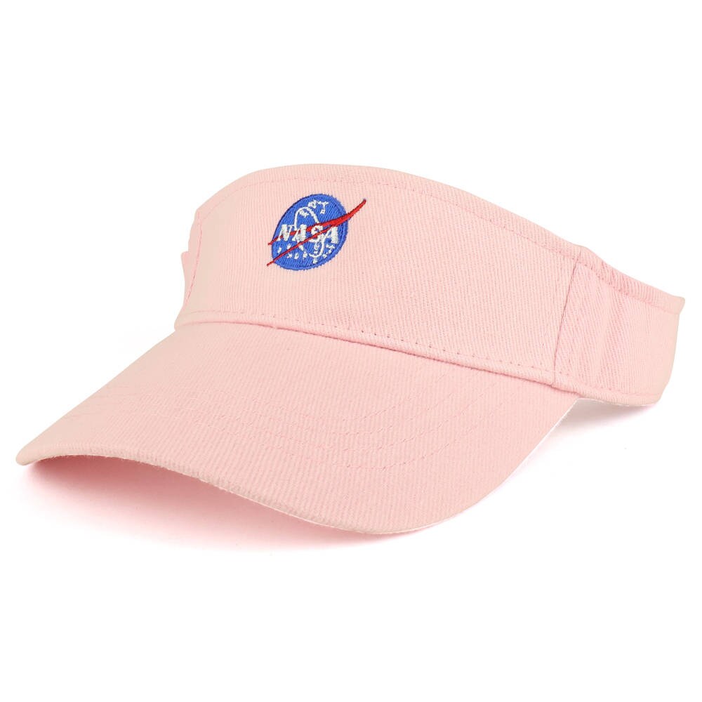 NASA Insignia Logo Embroidered Cotton Adjustable Visor Cap | Etsy