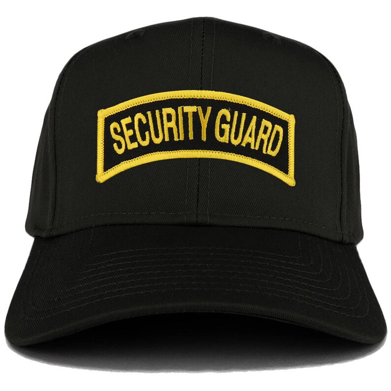 Security Guard Tab Embroidered Iron on Patch Adjustable - Etsy