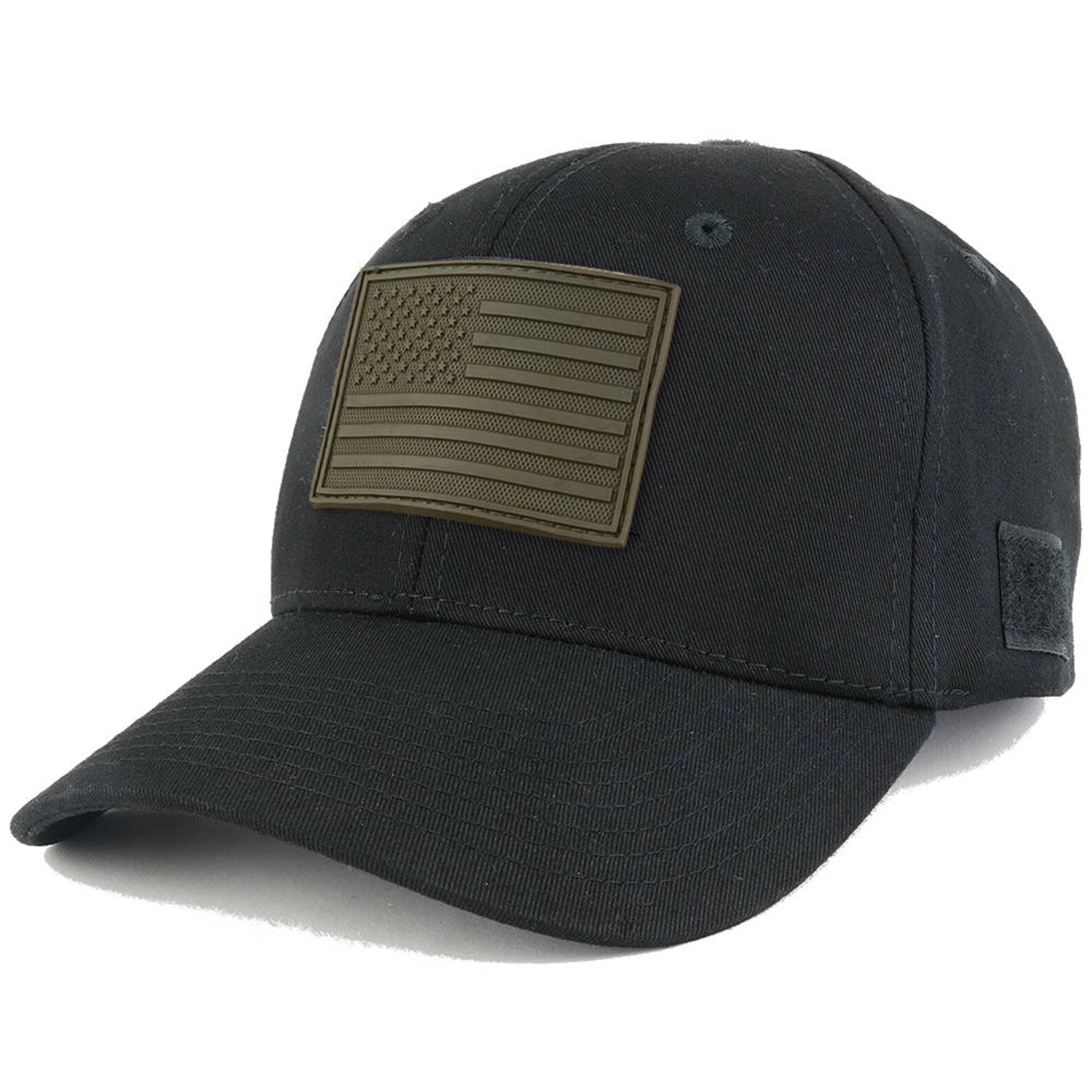 Olive USA American Flag 3-D Rubber Tactical Patch Adjustable - Etsy