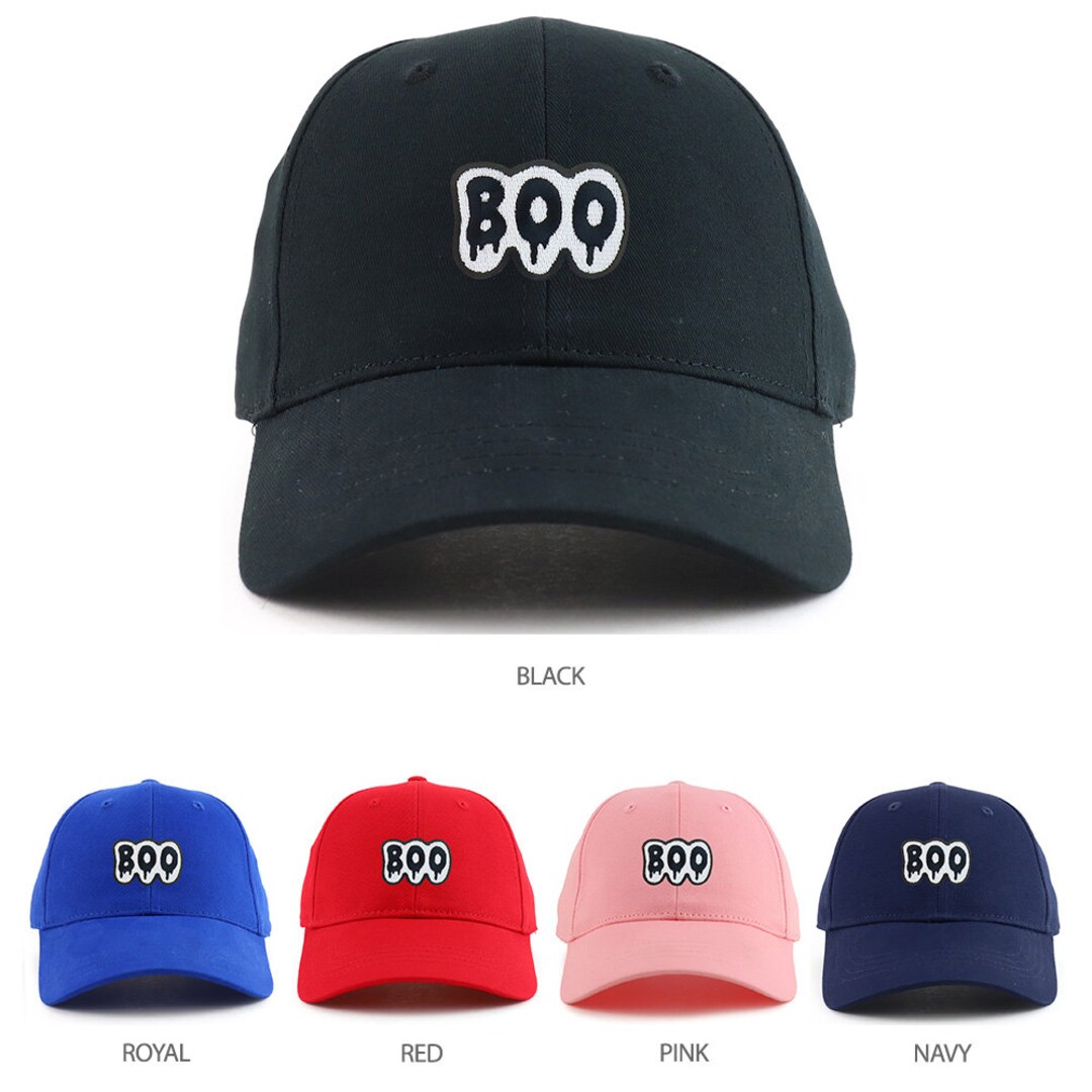 Boo Patch Youth Size Brushed Cotton Structured Baseball Cap OT-65-758 ...