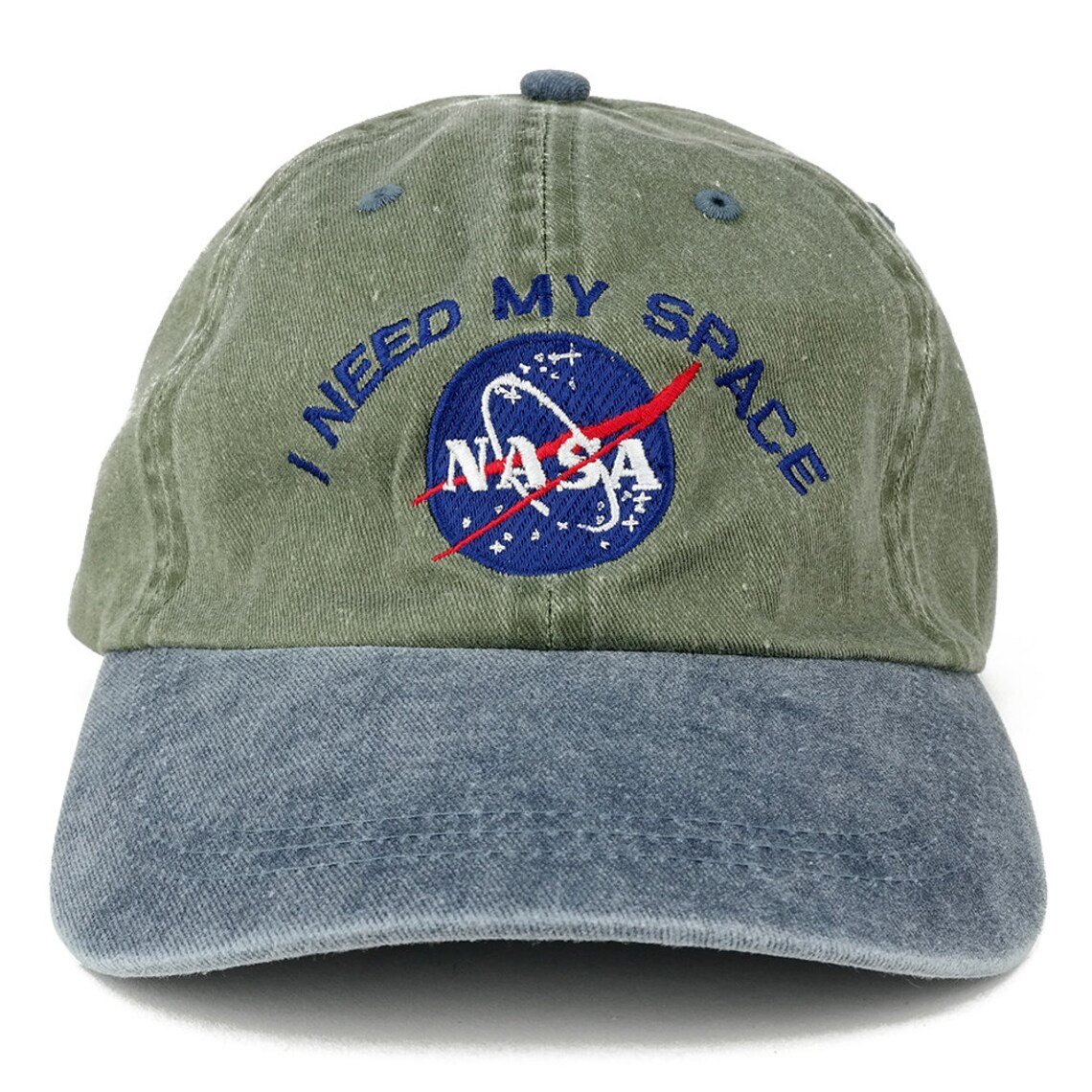 I NEED MY SPACE Nasa Meatball Embroidered 100% Cotton Cap - Etsy