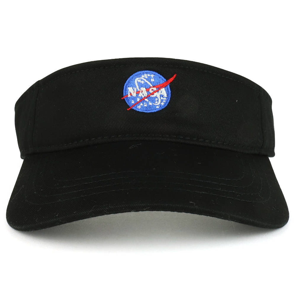 NASA Insignia Logo Embroidered Cotton Adjustable Visor Cap | Etsy