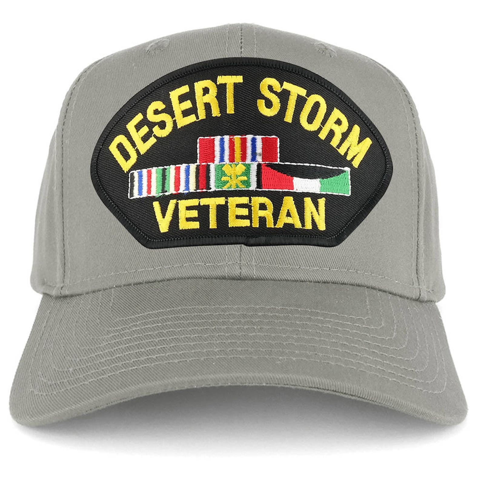 Armycrew Desert Storm Veteran Embroidered Patch Snapback - Etsy