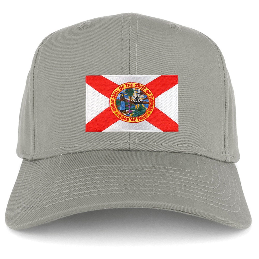 New Florida State Flag Embroidered Patch Adjustable Baseball - Etsy