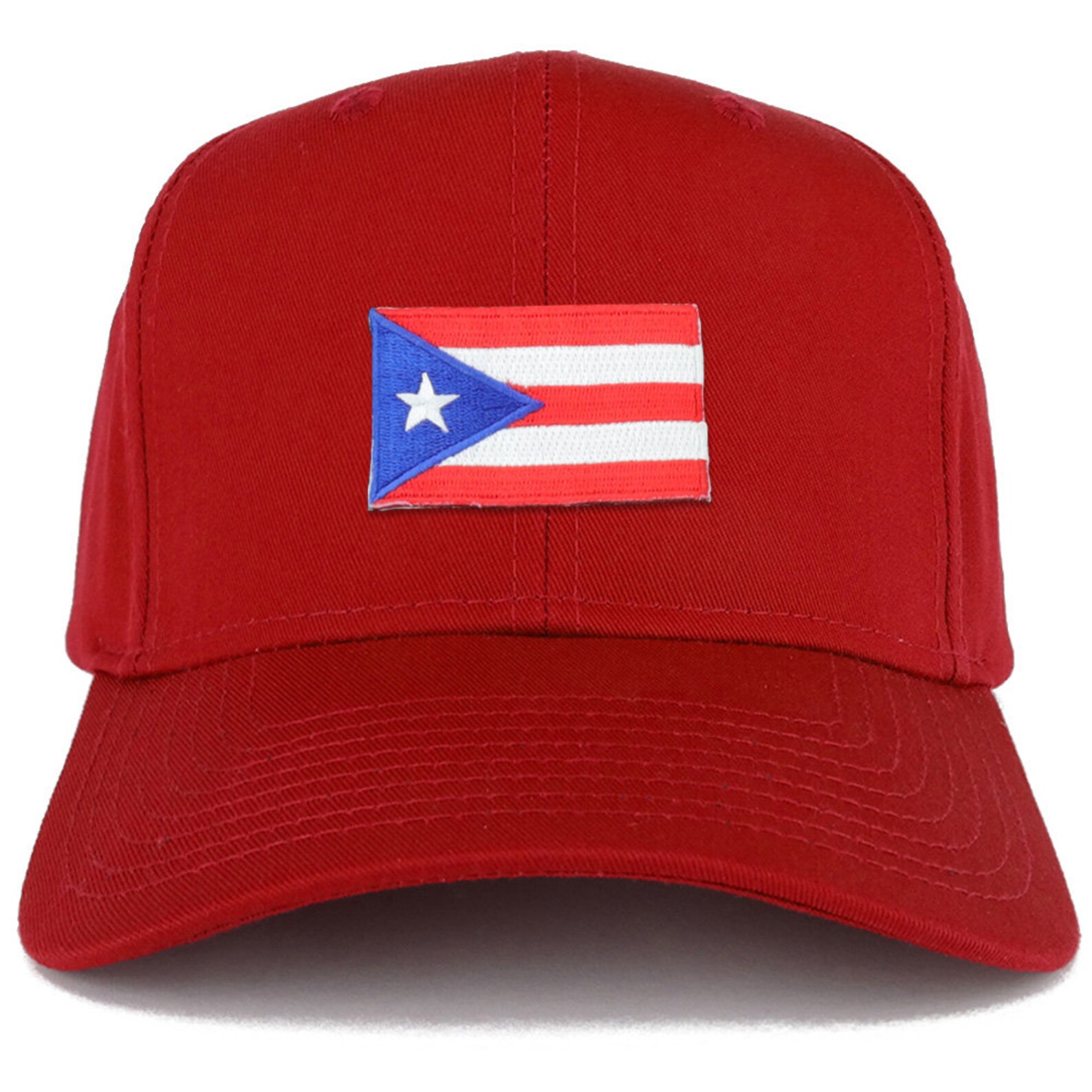 Small Puerto Rico Flag Patch Structured Baseball Cap | Etsy