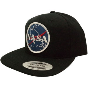 Flexfit Original Classic Snapback Cap With NASA Meatball Logo Patch - Etsy