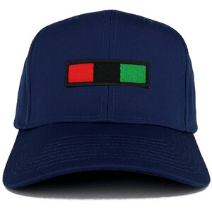 Africa Red Black Green Embroidered Iron on Patch Adjustable Baseball ...